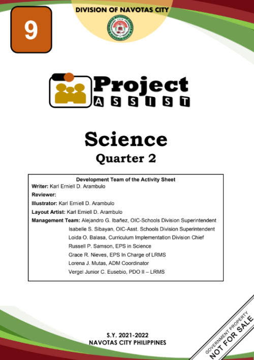 Science-9 | Navotas National Science High School